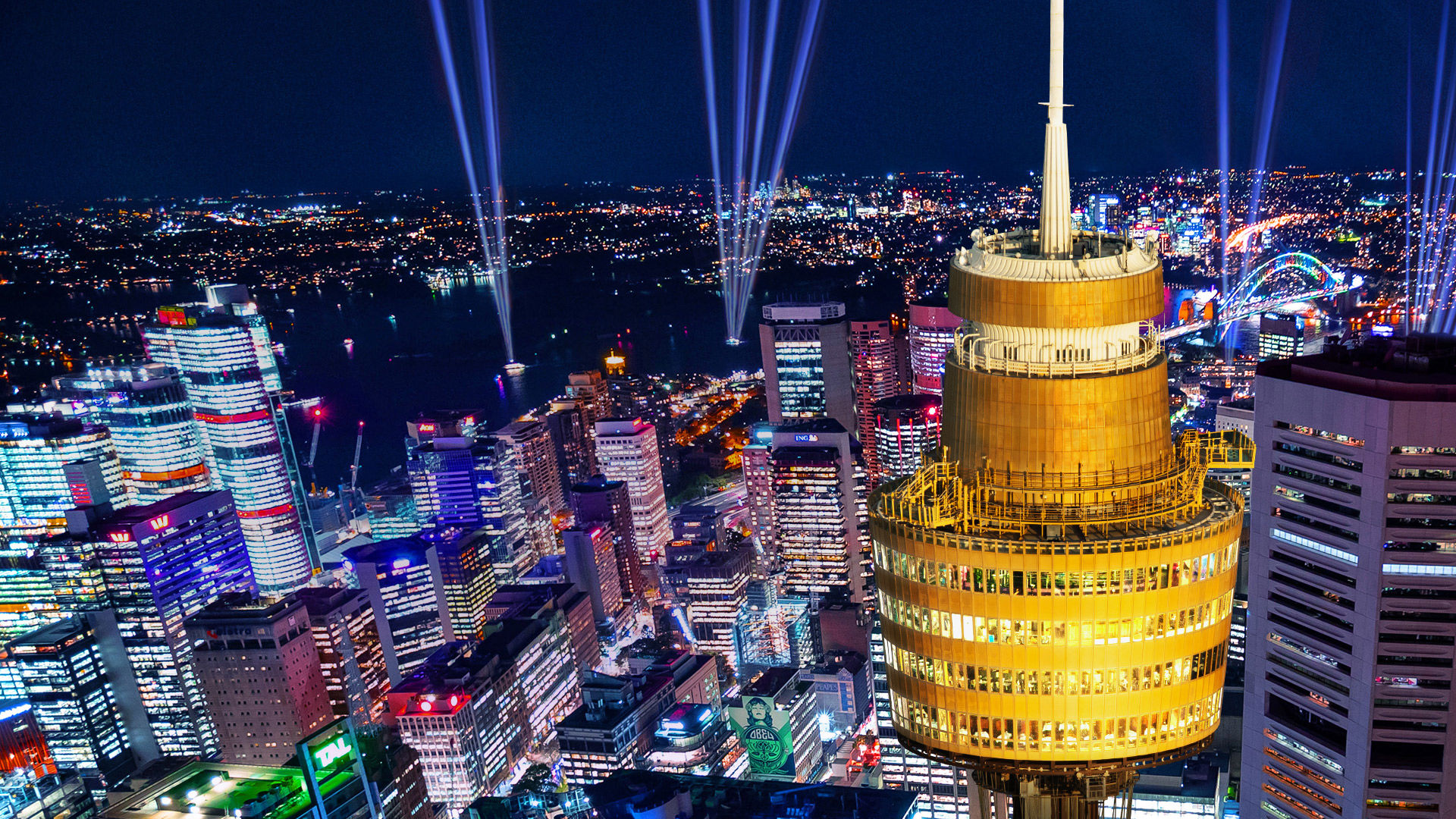 VIVID Sydney - Sydney Tower Eye